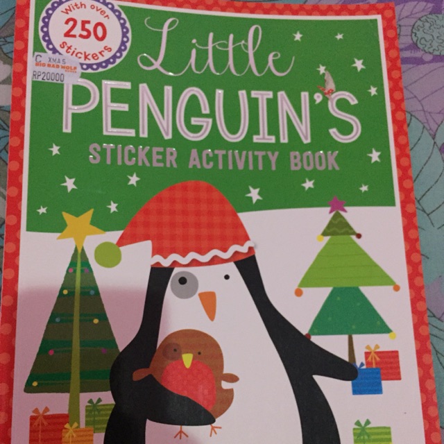Jual sticker activity book little penguin | Shopee Indonesia