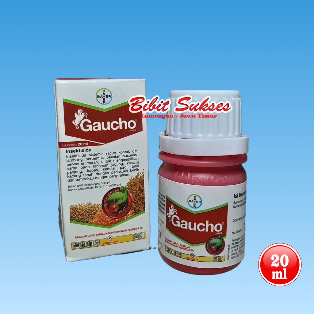 Jual INSEKTISIDA GAUCHO 350 FS 20 ml / insektisida perlakuan benih ...