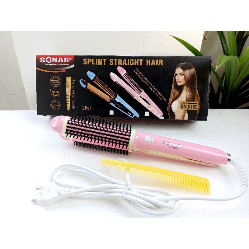 Jual Catok rambut lurus curly wave catokan lurus + sisir curly curly ...