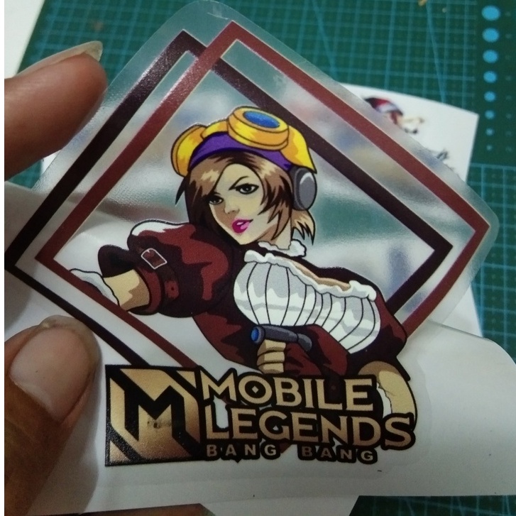Jual stiker Mobile Legends Bahan Terbaru (bukan vinly biasa) | Shopee ...