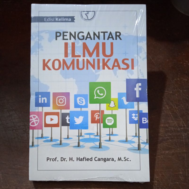 Jual Buku Original Pengantar Ilmu Komunikasi Edisi Kelima / Hafied Cangara | Shopee Indonesia