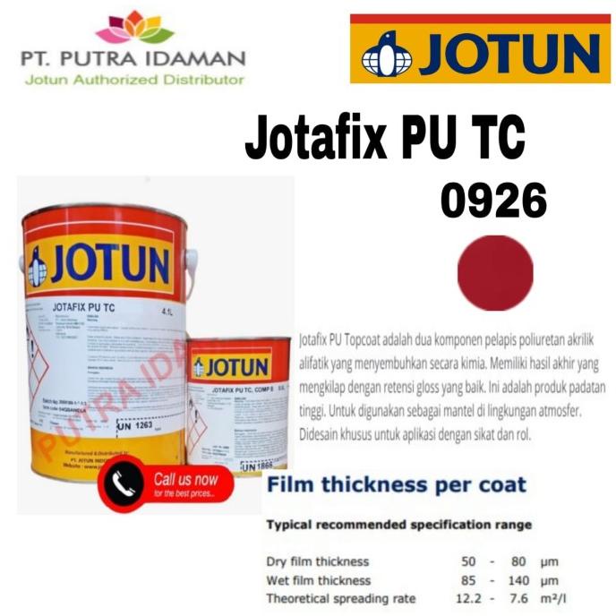 Jual JOTUN CAT POLYURETHANE / JOTAFIX PU TC 5 LITER / CAT JOTUN MARINE ...