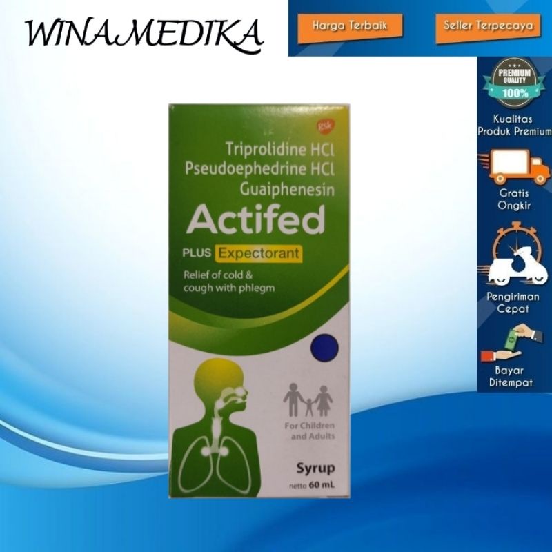 Jual ACTIFED HIJAU SIRUP 60 ML | Shopee Indonesia
