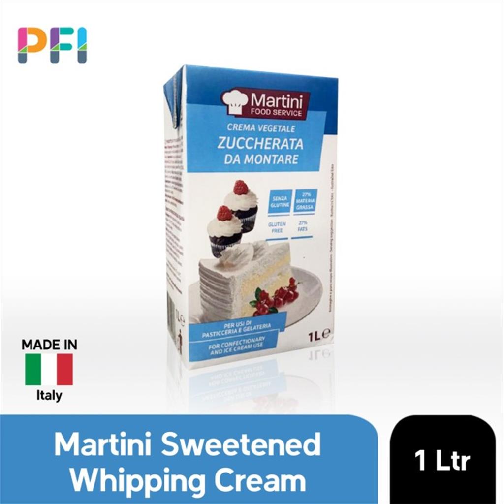 Jual Martini Sweetened Vegetable Cream UHT Non-Dairy Cream Whipping ...