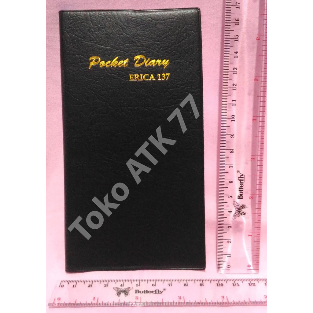Jual Buku Catatan Kecil Notes Diary Agenda Simple Kecil Mini Hitam Saku ...
