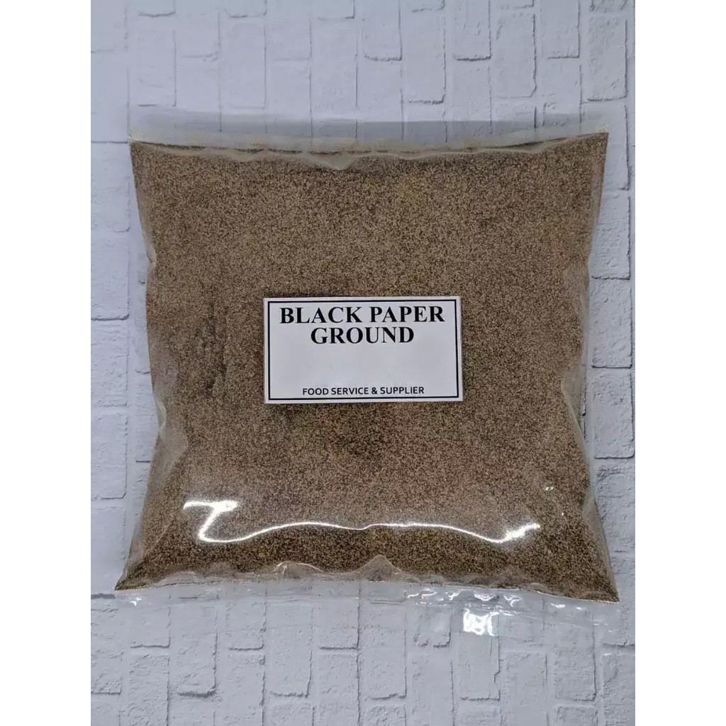 Jual BUBUK LADA HITAM Serbuk Merica Hitam 100% Mrica Black Pepper Grade ...