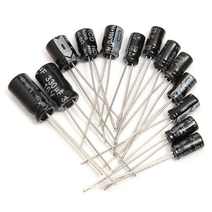 Jual Kapasitor elektrolit electrolytic capacitor Elco | Shopee Indonesia