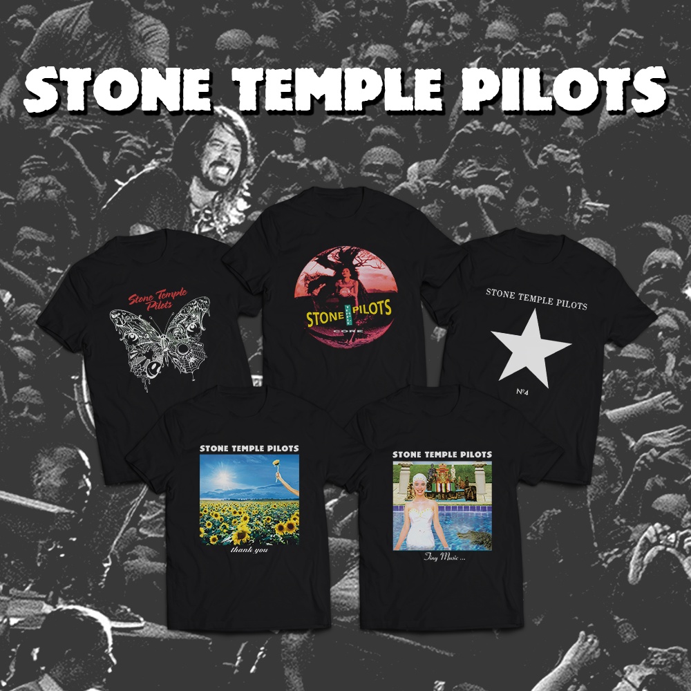 Jual Kaos Band / T-Shirt Stone Temple Pilots Series / DTG Kornit ...