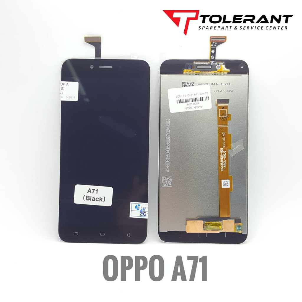 Jual LCD TOUCHSCREEN FULLSET OPPO A71 BLACK WHITE | Shopee Indonesia