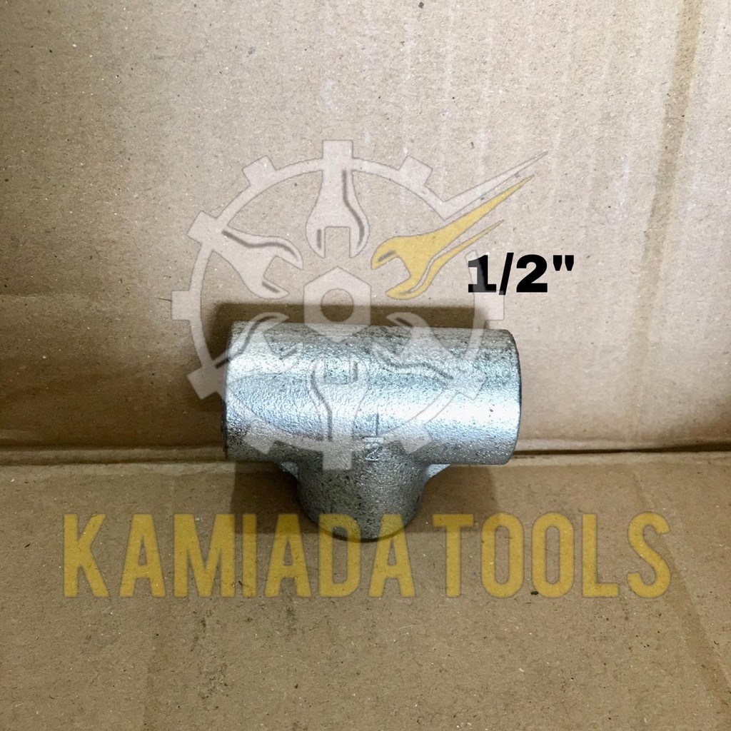 Jual Tee Galvanis 1/2 Inci/Tee Besi Galvanis 1/2 Inci | Shopee Indonesia