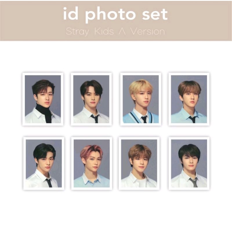 Jual Kpop Id Photo Stray Kids All Member Ukuran 3 x 4 cm | Shopee Indonesia