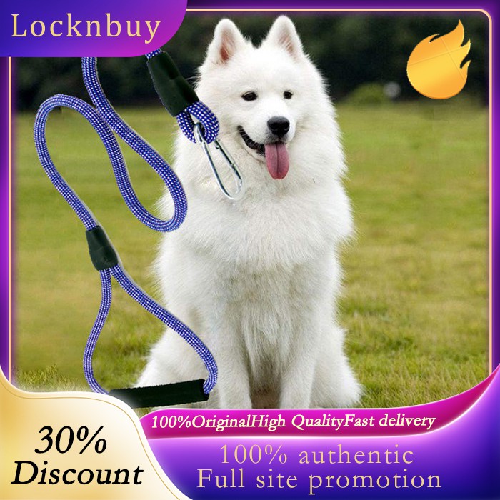 Jual Traction Walking Portable Universal Nylon Training Long Dog Leash ...
