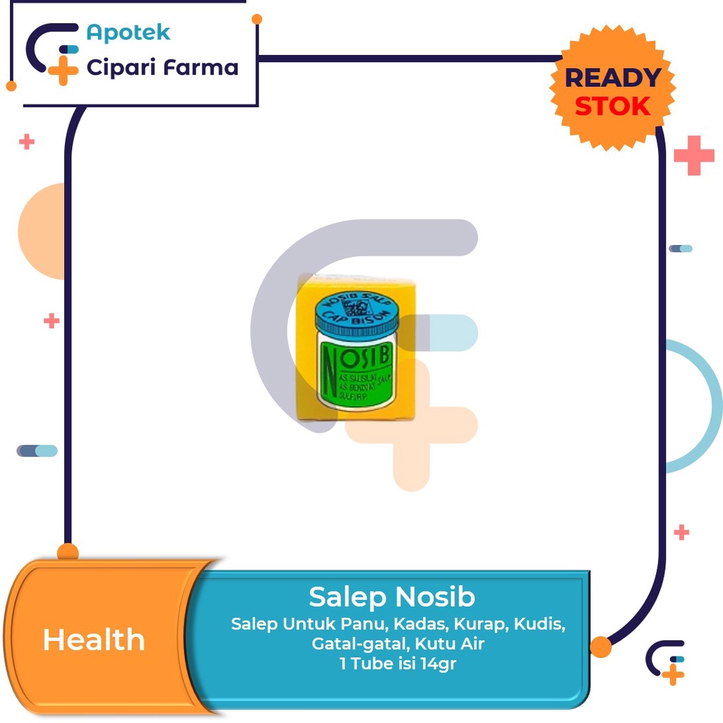 Jual Salep Nosib Obat Kulit Gatal | Panu | Kutu Air | Kadas | Kurap ...