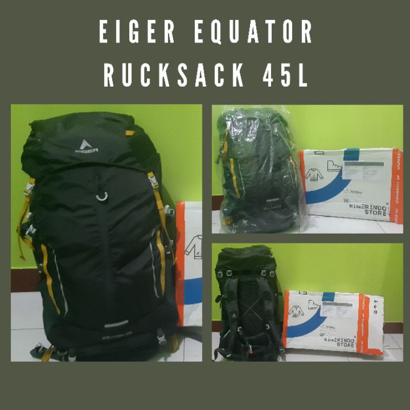 Jual EIGER EQUATOR 45L | Shopee Indonesia