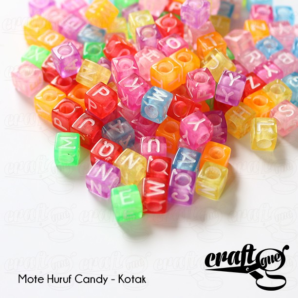 Jual Mote Huruf/Abjad/Alfabet CANDY | Shopee Indonesia