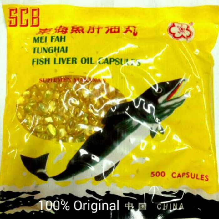 Jual Minyak Ikan Tung Hai Fish Liver Oil Capsules Limited | Shopee ...