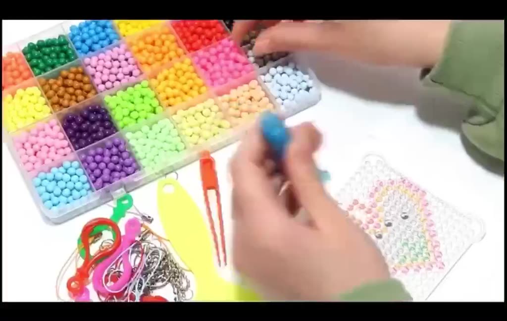 Jual IDOON Diy Anak Magic Water Beads / Mainan Anak Diy beads Set ...