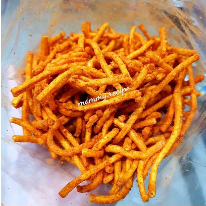 Jual Mommy Recipe - Kerupuk Mie Lidi Pedas (180gr) | Shopee Indonesia