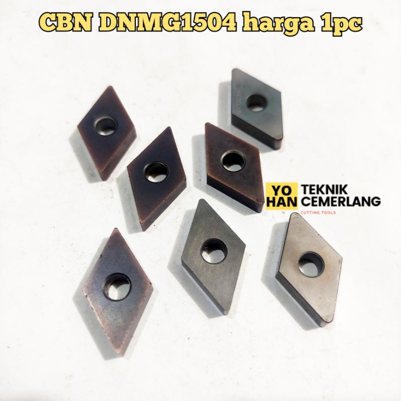 Jual Insert Bubut CBN DNMG1504 Pahat Bubut DNMG15 untuk Bahan Keras Baja | Shopee Indonesia