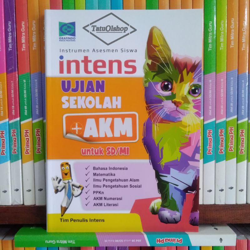Jual Buku Intens Ujian Sekolah Plus AKM SD MI Original Grafindo ...
