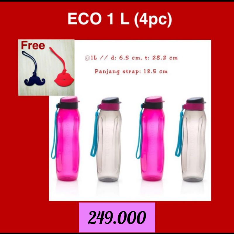 Jual Tupperware - Eco 1 L (4pcs) | Shopee Indonesia