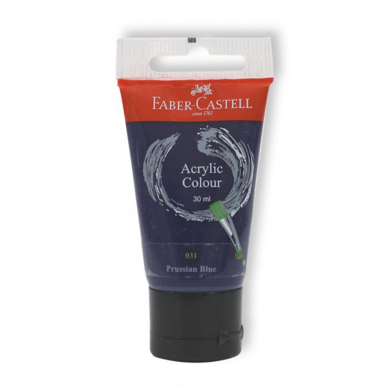 Jual Faber Castell Acrylic Colour 30ml Prussian Blue / Cat Acrylic ...