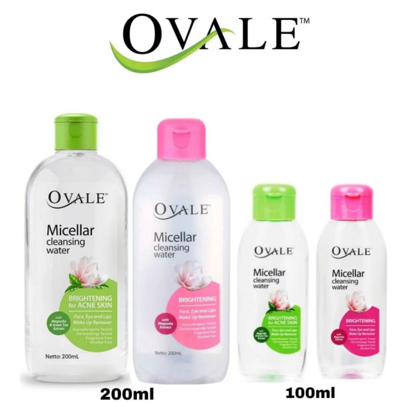 Jual Ovale Micellar Cleansing Water Brightening With Magnolia Extract ...