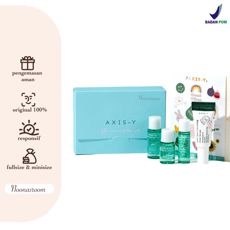 Jual Axis-Y mini glow travel kit set | Shopee Indonesia