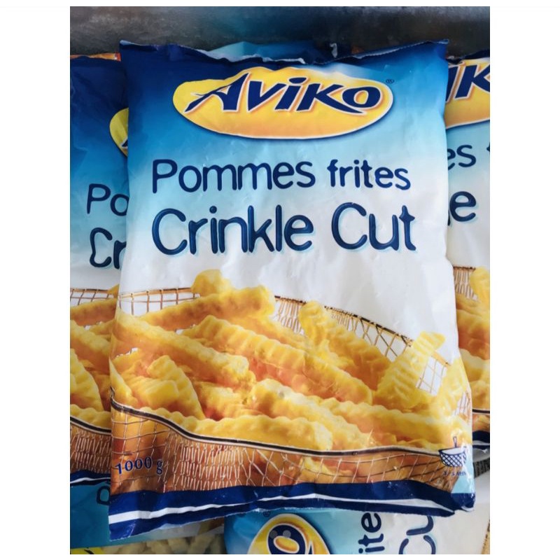 Jual Aviko Pommes Frites Crinkle Cut / Kentang Aviko Crinkle Cut 1Kg ...
