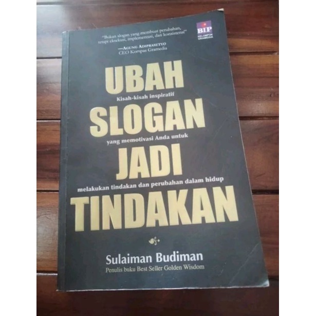 Jual Buku Ubah Slogan jadi Tindakan | Shopee Indonesia