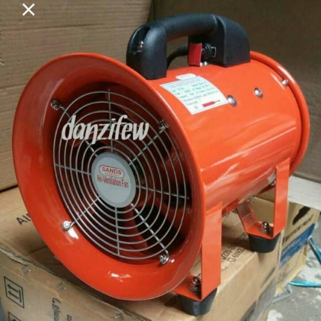 Jual Kipas Portable Ventilator Blower 12" SANDS - Air Ventilation Fan 300mm | Shopee Indonesia