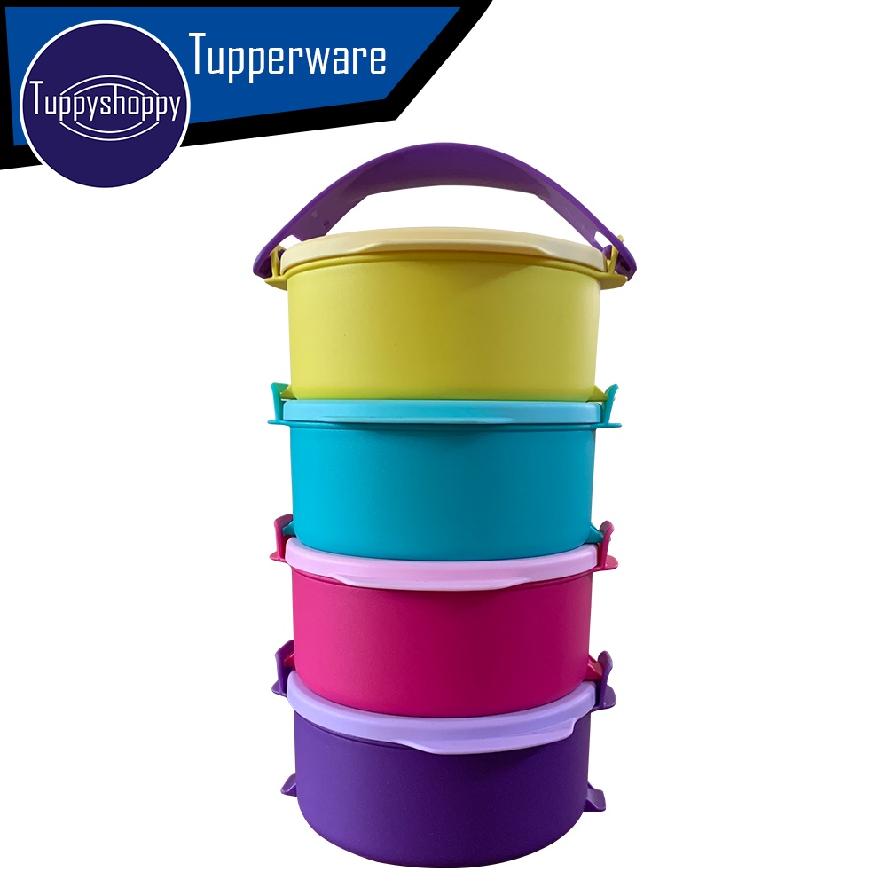 Jual Rantang Susun Fun Click To Go Tupperware | Shopee Indonesia