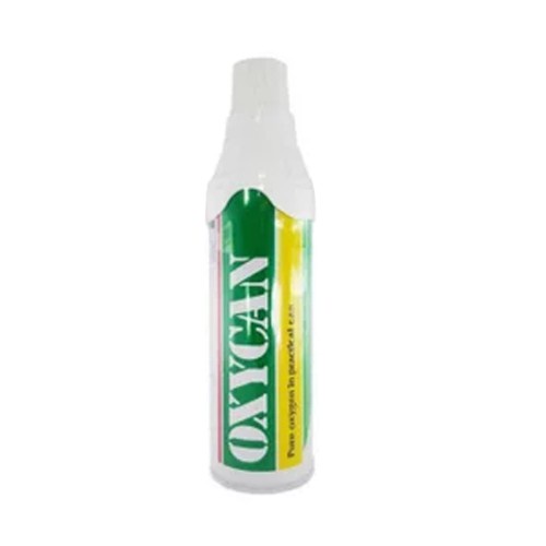 Jual Oxycan Green Oksigen Portable Oksigen Tabung Kaleng 500cc Samator Group | Shopee Indonesia
