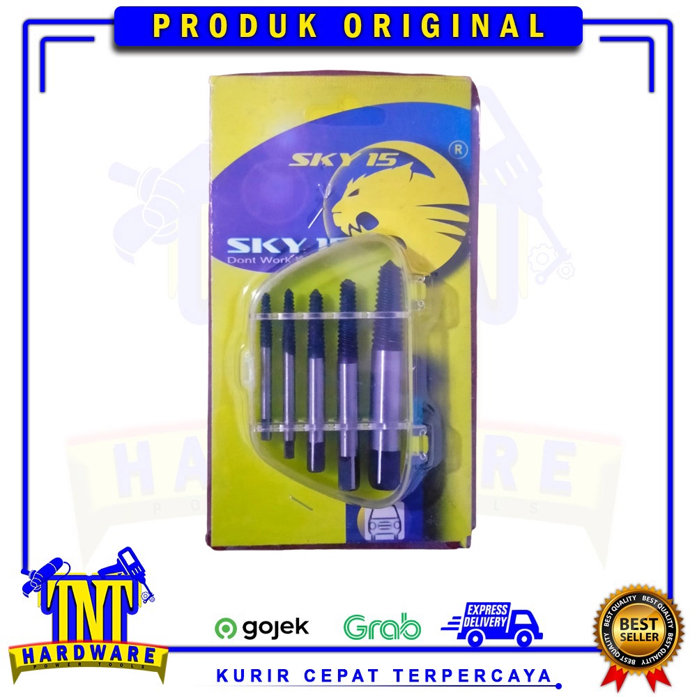 Jual Hand tap balik /pencabut baut sekrup patah/ tap balik 5pcs SKY ...