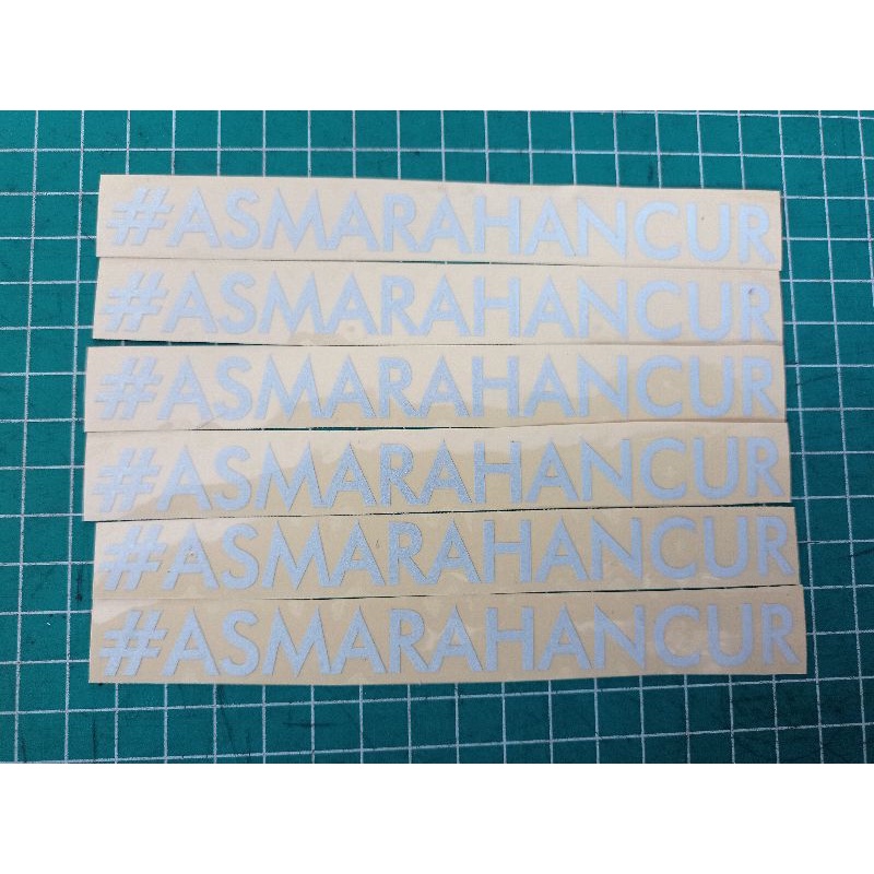 Jual Sticker Asmara Hancur | Shopee Indonesia