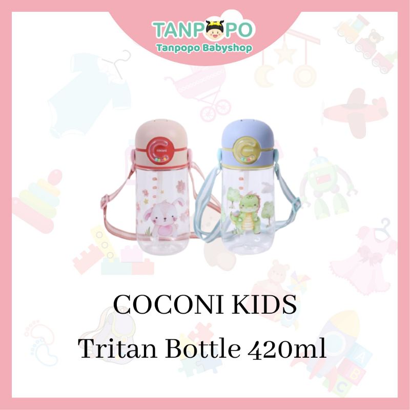 Jual COCONI KIDS Tritan Bottle 420ml ( Botol Minum anak) | Shopee Indonesia