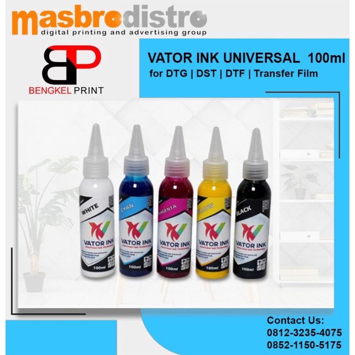 Jual Tinta DTF DST Vator Ink Universal - Biru Termurah | Shopee Indonesia