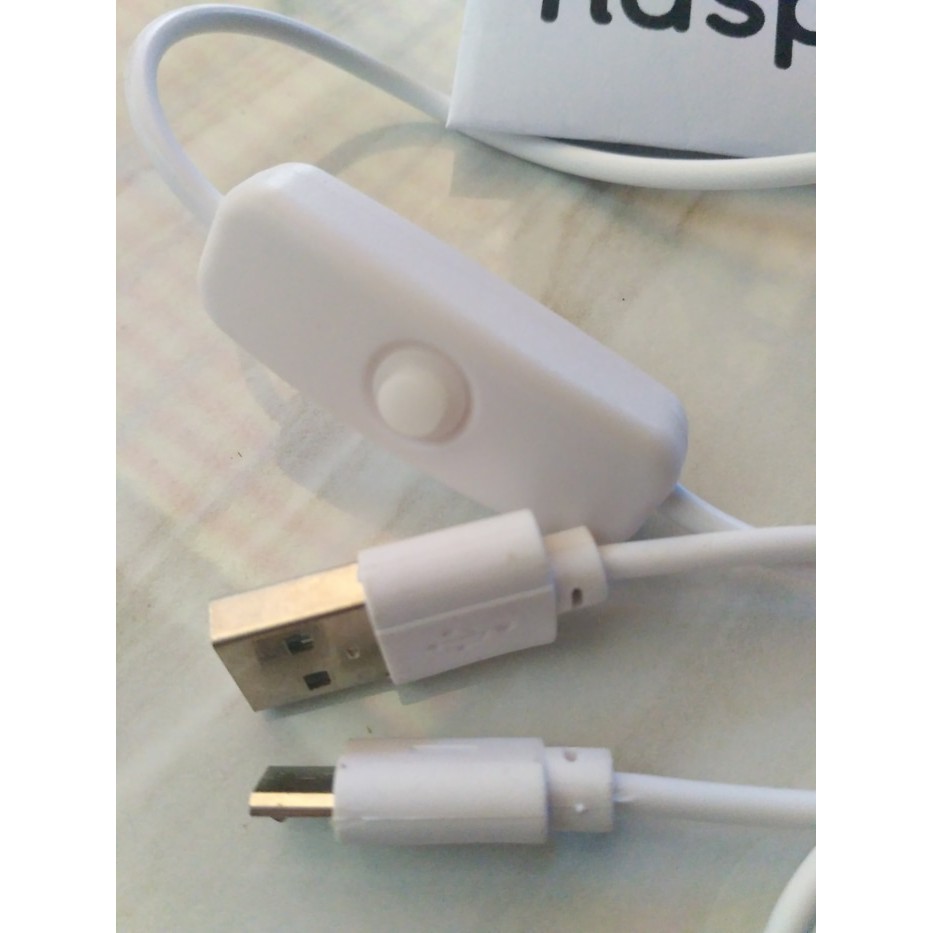 Jual Kabel USB Power Cable With ON OFF Switch Button for IoT ...