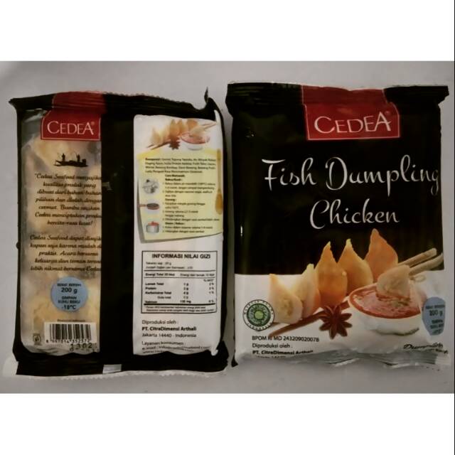 Jual CEDEA Fish Dumpling Chicken 200gr | Shopee Indonesia