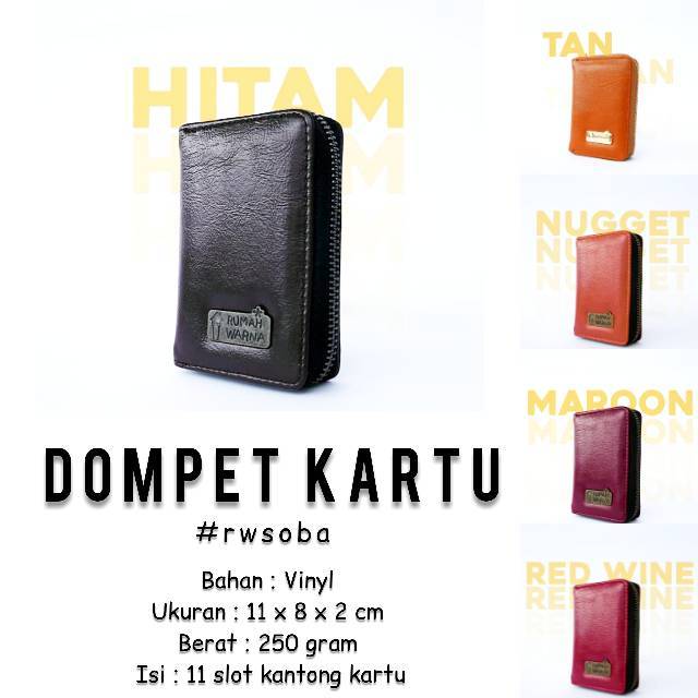 Jual DOMPET KARTU RUMAH WARNA | Shopee Indonesia