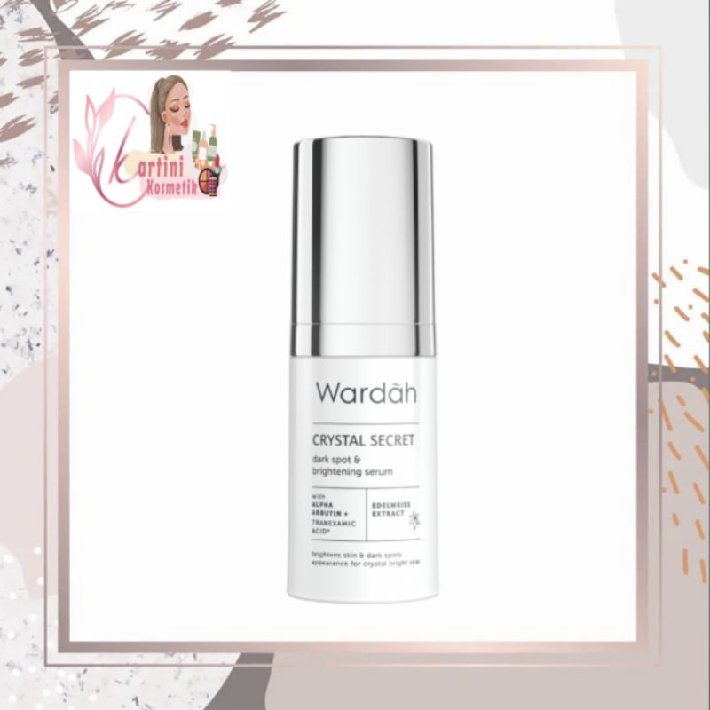 Jual Wardah Crystal Secret Dark Spot & Brightening Serum 20ml (100% Original) | Shopee Indonesia