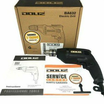Jual Bor Doliz 10mm Variable Speed/ Mesin Bor 2 Arah Bolak Balik/ Bor ...