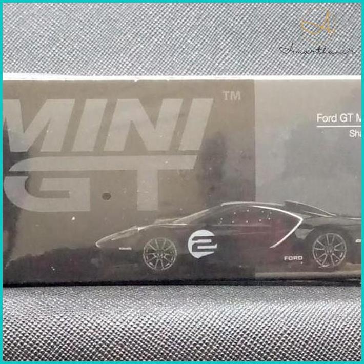 Jual Ac - Ford Gt Mk Ii #006 Shadow Black Minigt 1/64 | Shopee Indonesia