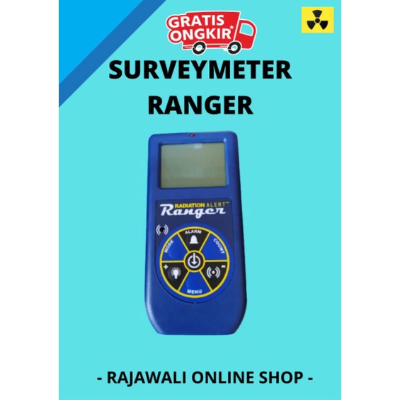 Jual SURVEYMETER RANGER/RADIATION ALERT/Radiologi/Alat Radiasi | Shopee ...