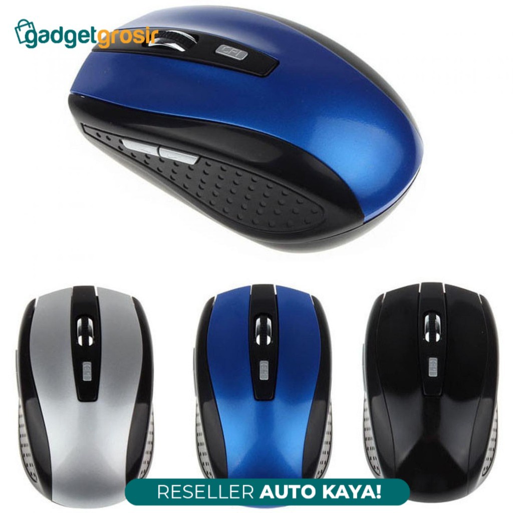 Jual Mouse Gaming Wireless Optical 2.4GHz AA01 Gamer PC Laptop Komputer ...