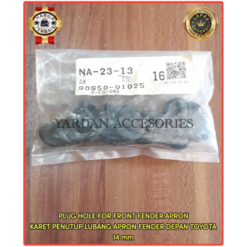 Jual KARET PENUTUP LUBANG APRON FENDER DEPAN TOYOTA | Shopee Indonesia