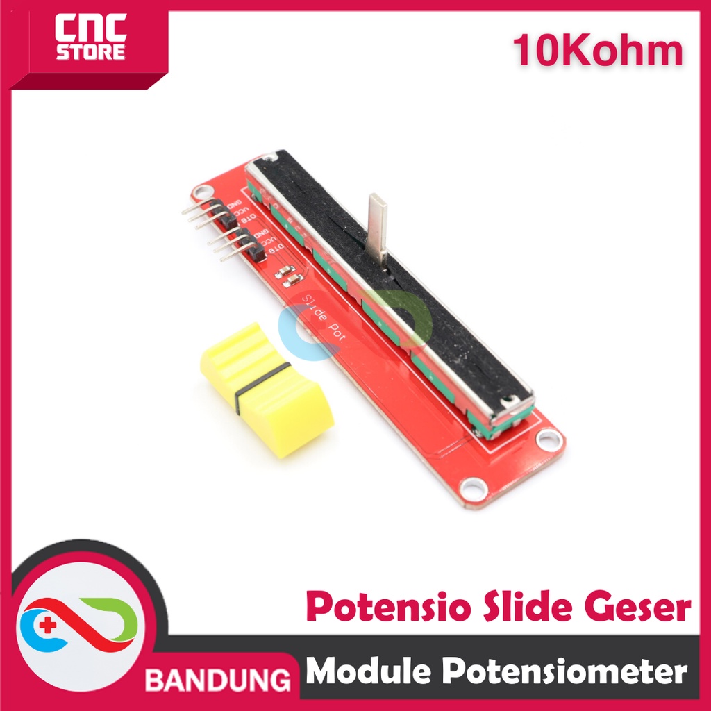 Jual Potentiometer Potensio Module Slide Geser 1ok Ohm Shopee Indonesia