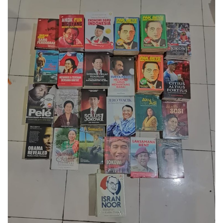 Jual ( OBRAL ) BUKU BIOGRAFI // BUKU TOKOH PAHLAWAN // BUKU TOKOH POLITIK // BUKU TOKOH ...
