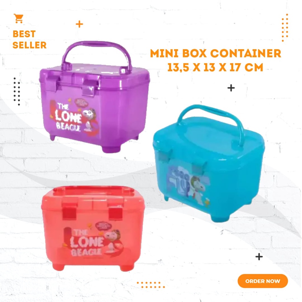 Jual Calista Mini Container / Kotak obat / Kontainer Box / Kotak Makan ...