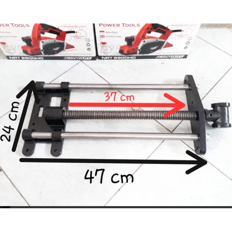 Jual Murah workbench vise 10 inch - clamp meja Front tail vise DIY ...